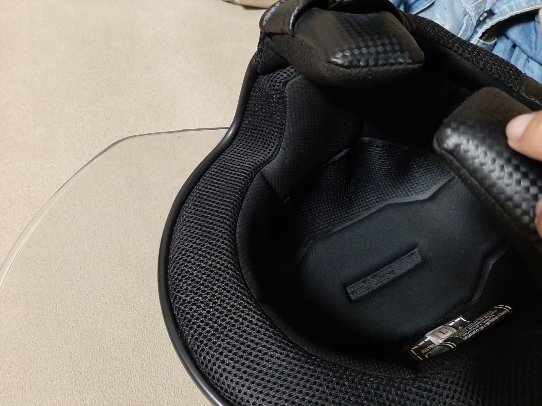 LS2 Rook. Half face helmet Size: Large, Motorbikes, Motorbike Parts ...