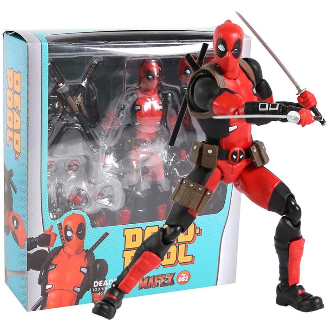 Mafex Marvel X-Men Xmen X Men Deadpool Ninja Figure Toy, Hobbies & Toys ...