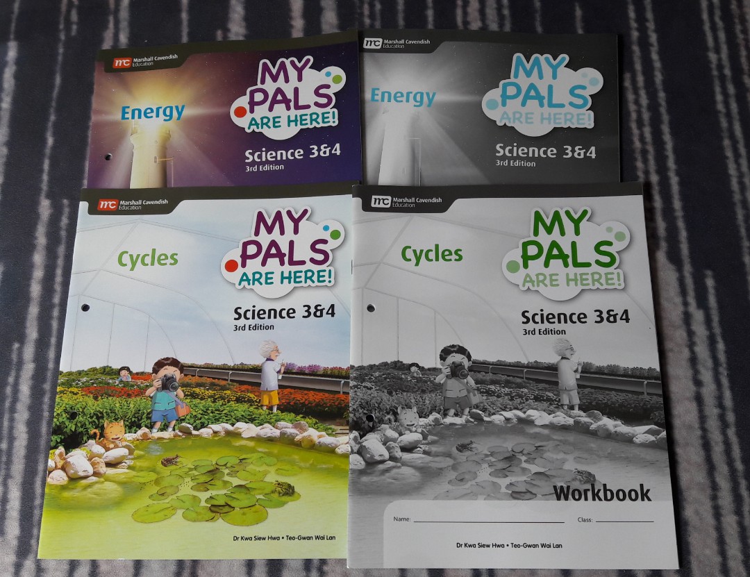 My Pals Science 3&4 textbooks workbook set, Hobbies & Toys, Books & Magazines, Textbooks on ...