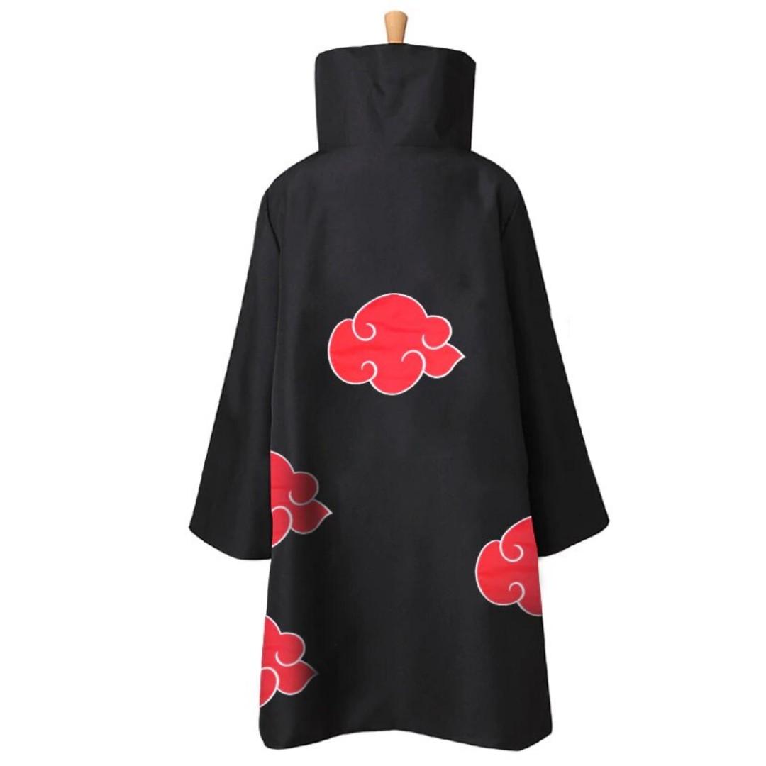 Naruto Akatsuki Cloak Robe Jacket Coat Cosplay Costume Cloth, Hobbies ...
