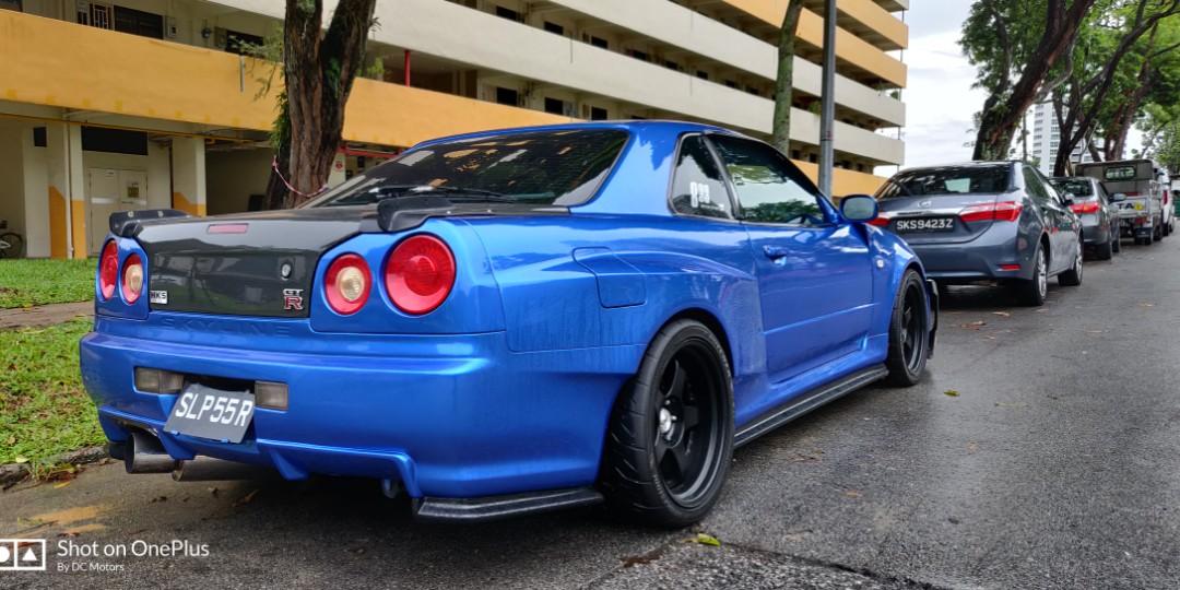 Nissan Skyline R34 GTT (A), Cars, Used Cars on Carousell