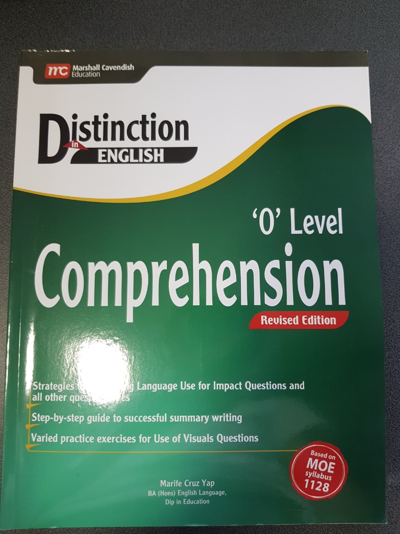 O Level English Comprehension UNTOUCHED, Books & Stationery, Textbooks ...