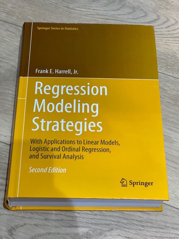Regression Modeling Strategies, Hobbies & Toys, Books & Magazines, Assessment Books on Carousell