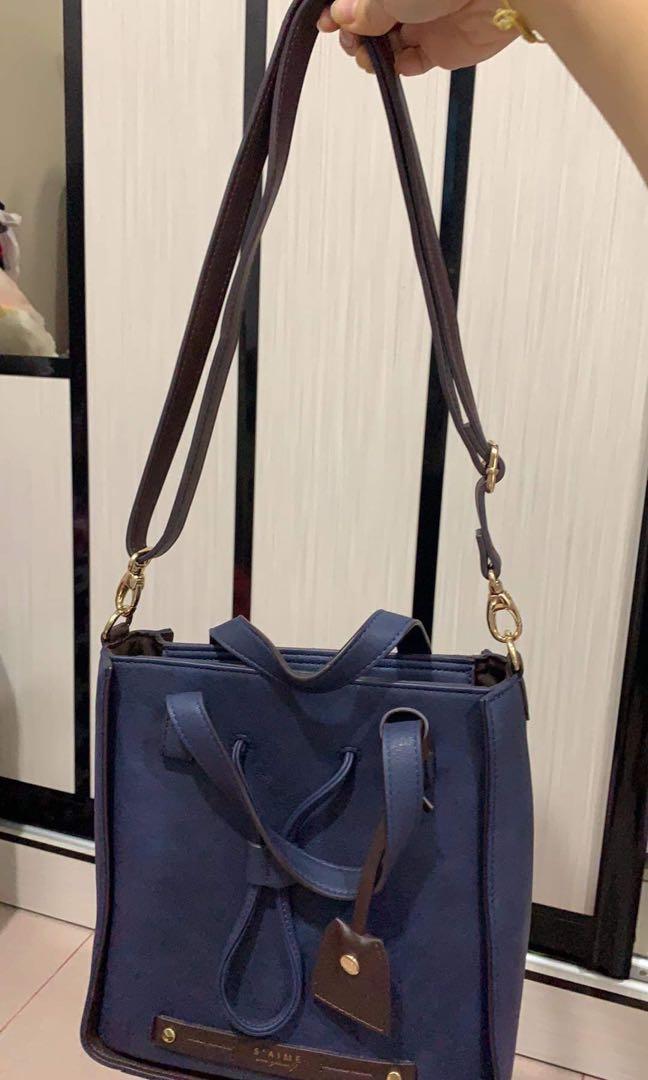 Saime sling bag, Women's Fashion, Bags & Wallets, Tote Bags on Carousell