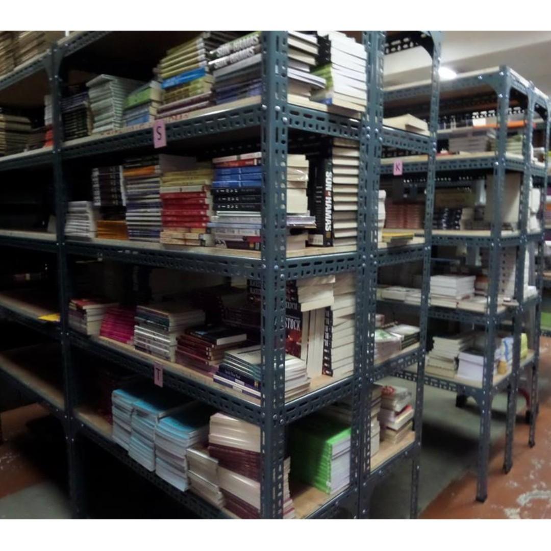 SLotted angle bar Wood shelve - Steel Rack Bolt and Nut Rack, Furniture ...