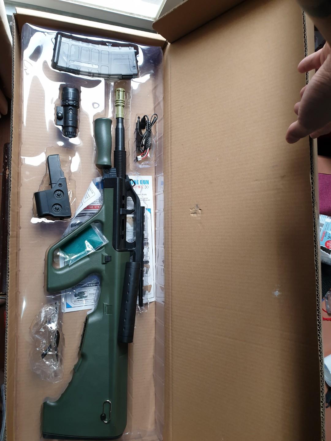 Steyr Aug replica water gel pellet gun, Hobbies & Toys, Toys & Games on ...