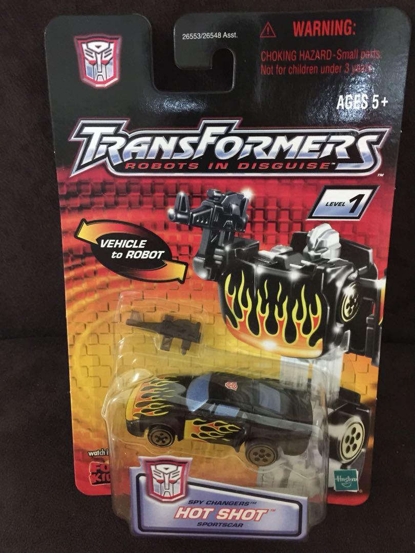 Transformers Cybertron Robots in Disguise HOT SHOT Legend Class