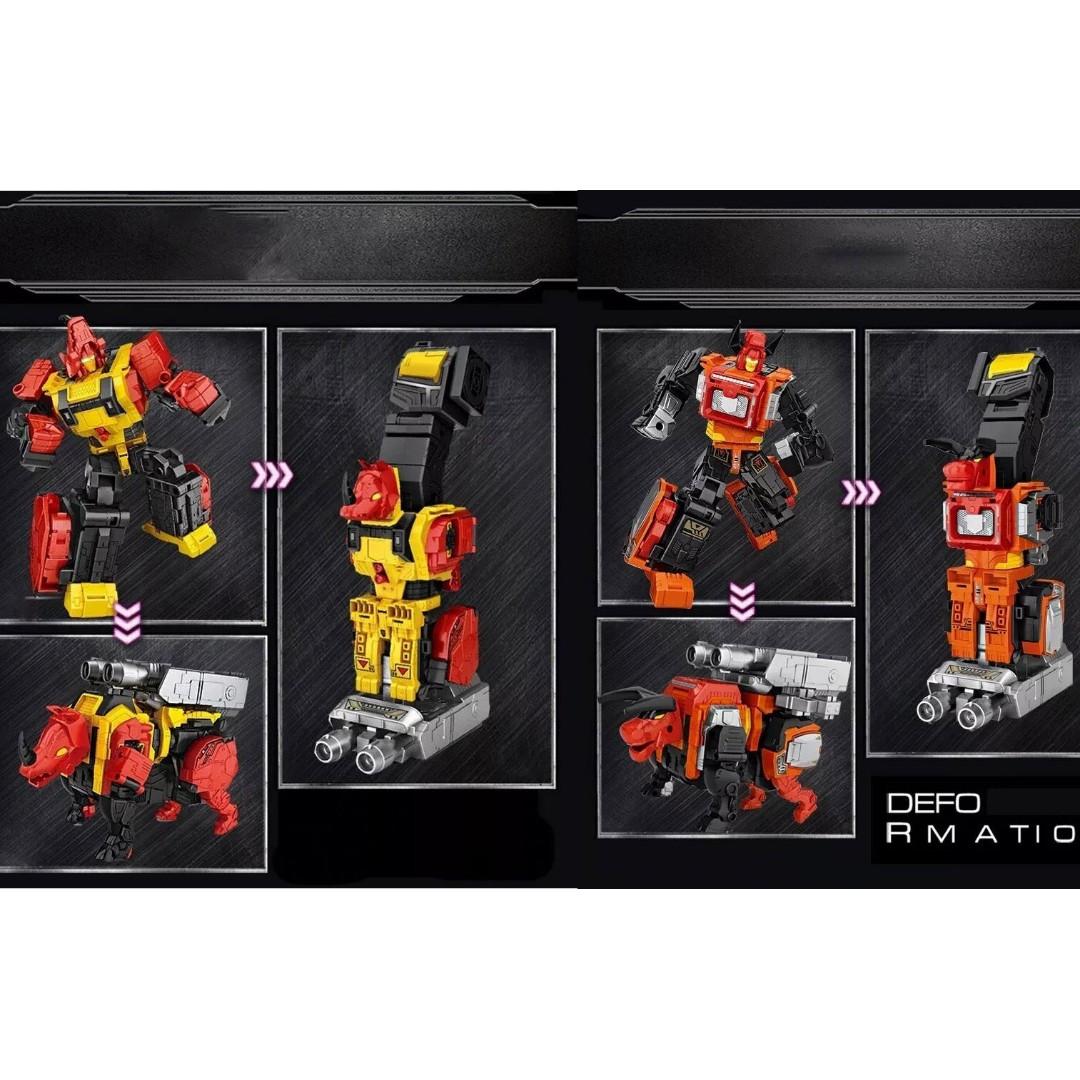 Transformers Sky Soarer Feral Rex Predacons Predaking Dinosaur Combiner ...