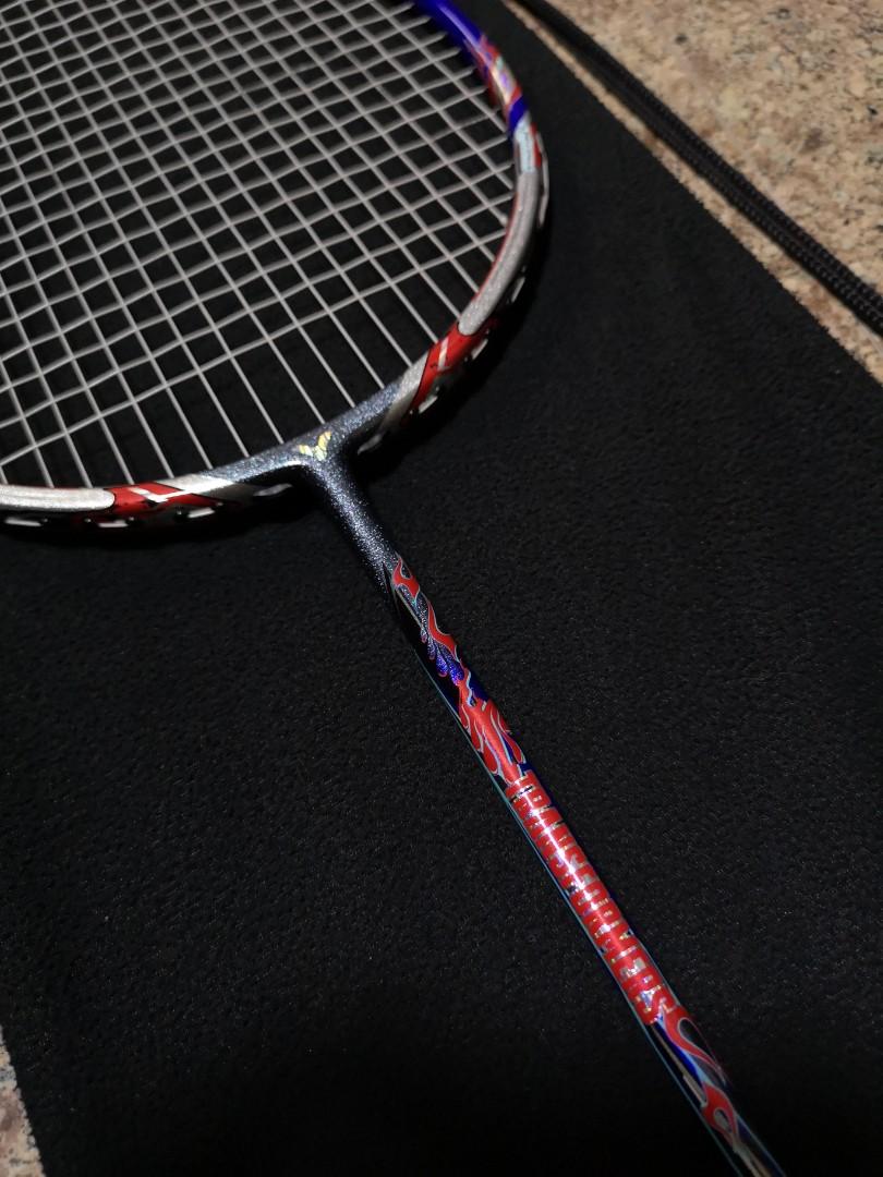 Victor Thruster TF4 Optimus Prime Badminton Racket, Sports Equipment ...