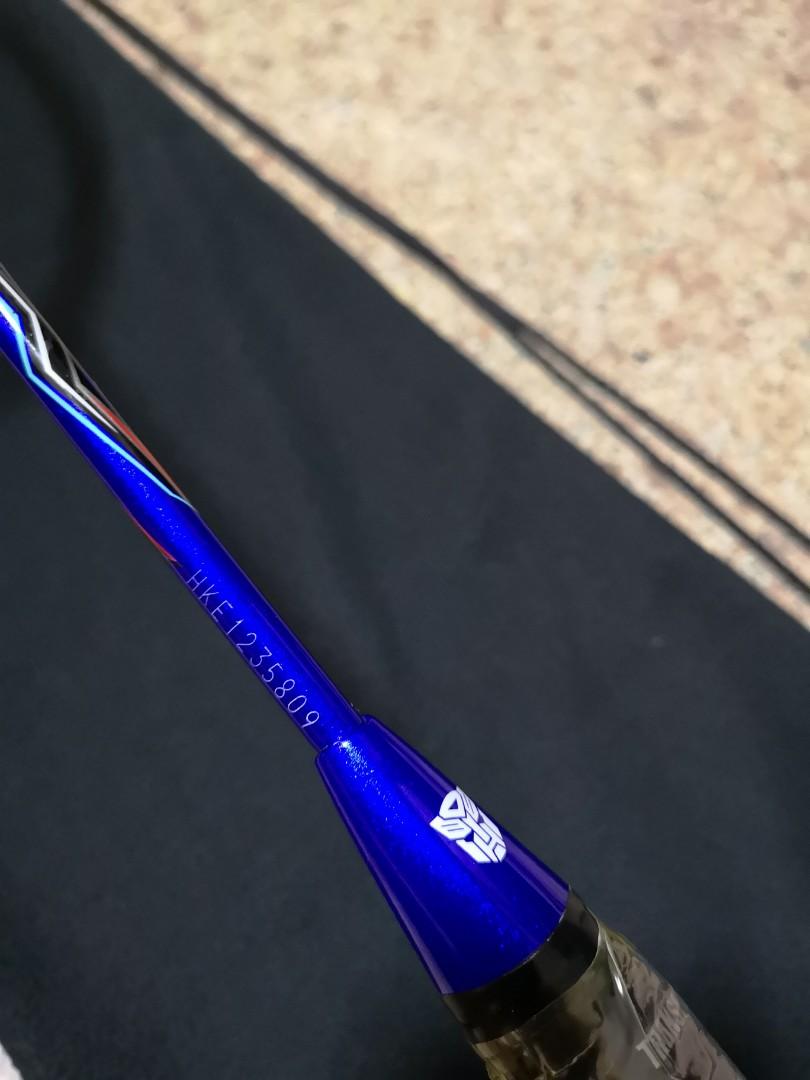 Victor Thruster TF4 Optimus Prime Badminton Racket, Sports Equipment ...