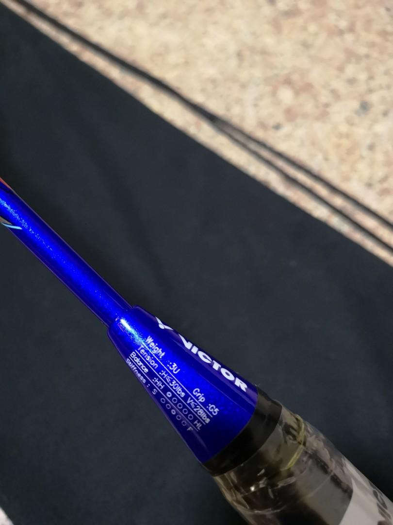 Victor Thruster TF4 Optimus Prime Badminton Racket, Sports Equipment ...