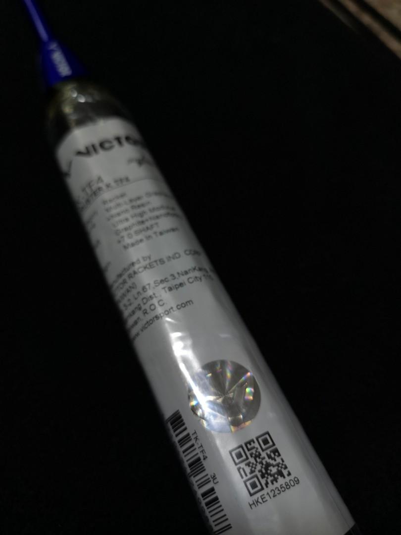 Victor Thruster TF4 Optimus Prime Badminton Racket, Sports Equipment ...