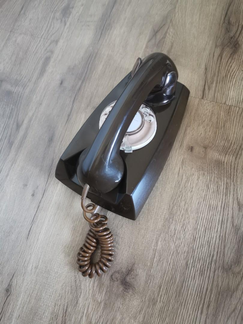 Vintage collectible wall hanging retro rotary phone from Australia ...