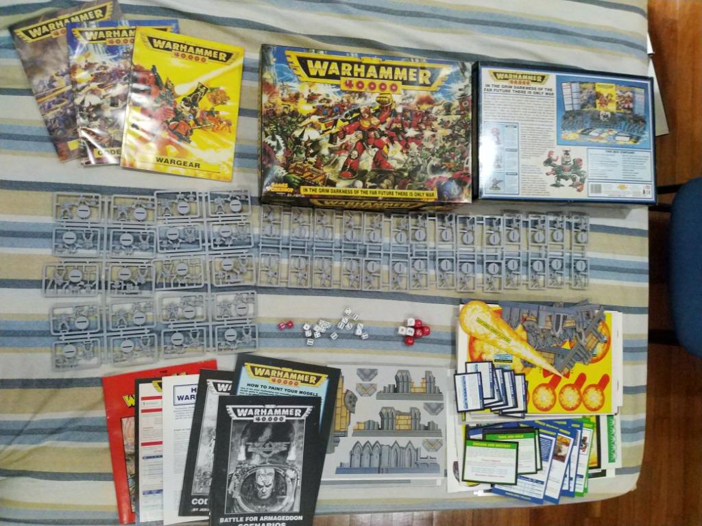 Warhammer 40K Boxed Set + Dark Millennium Addon Boxed Set, Hobbies ...