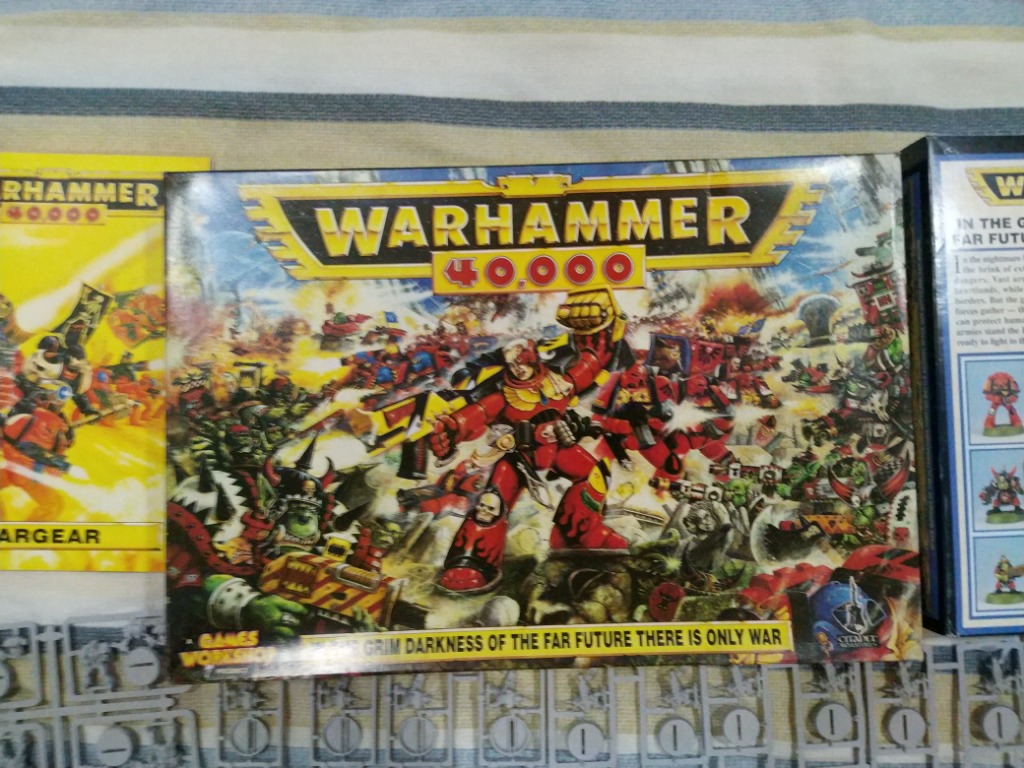 Warhammer 40K Boxed Set + Dark Millennium Addon Boxed Set, Hobbies ...