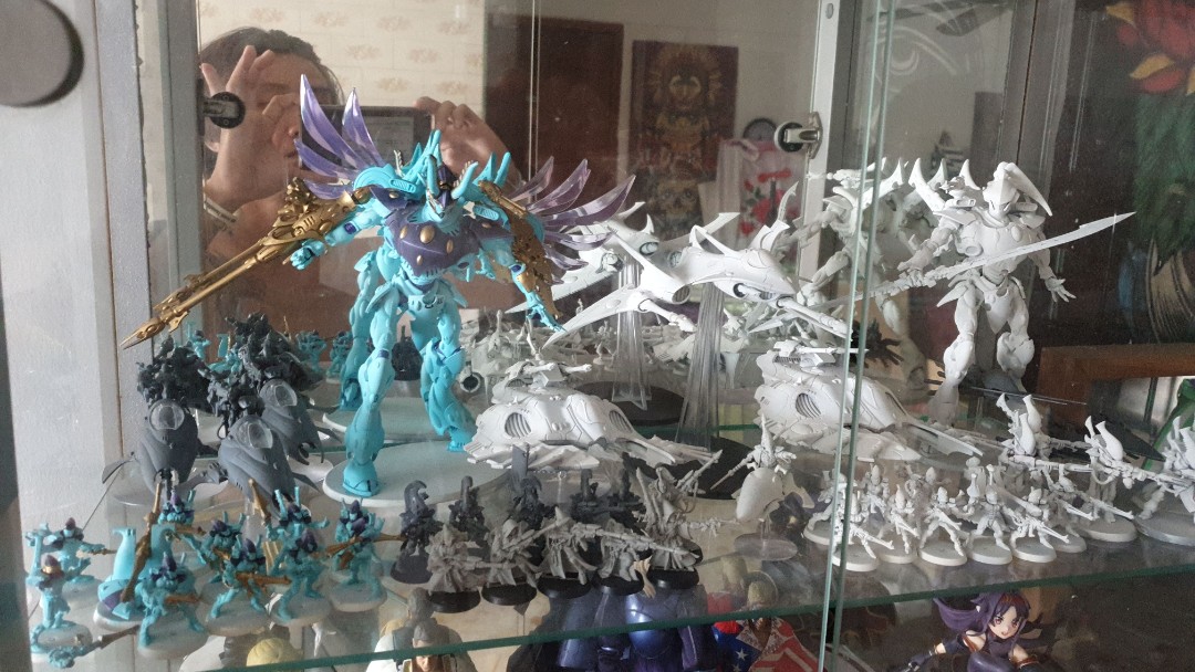Warhammer 40k Full Eldar Army with codex, Hobbies & Toys, Toys & Games ...