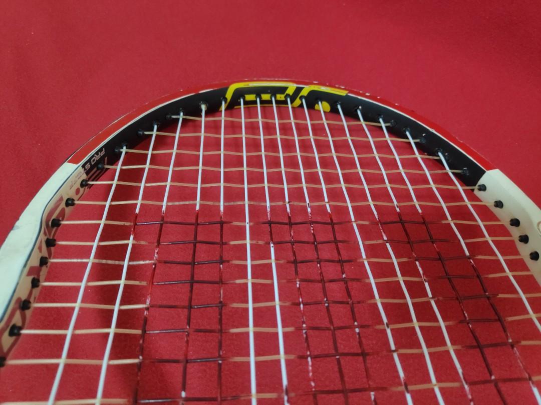 Wilson Pro Staff nCode Six One Tour Tennis Racket, Sports Equipment ...