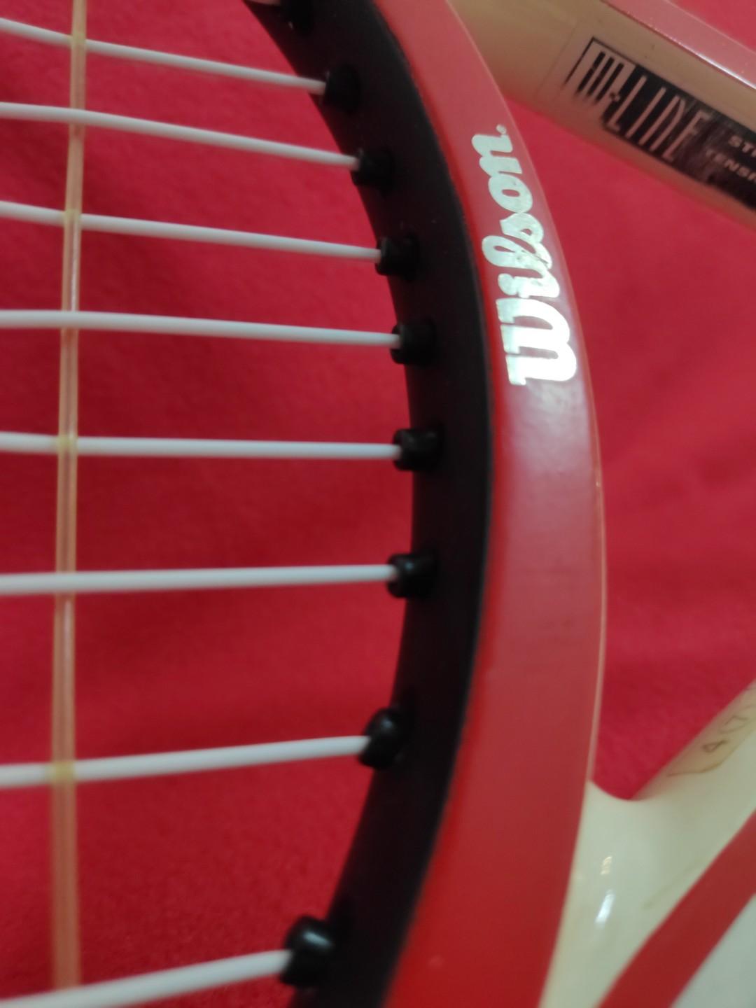 Wilson Pro Staff nCode Six One Tour Tennis Racket, Sports Equipment ...