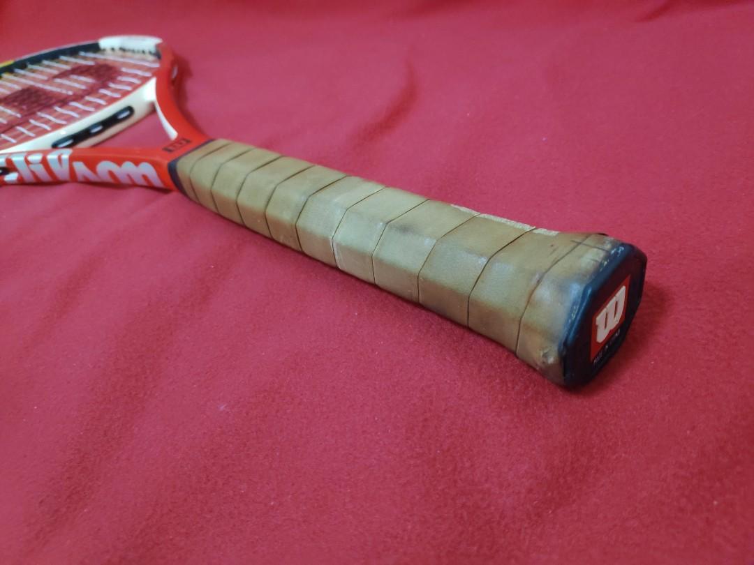 Wilson Pro Staff nCode Six One Tour Tennis Racket, Sports Equipment ...