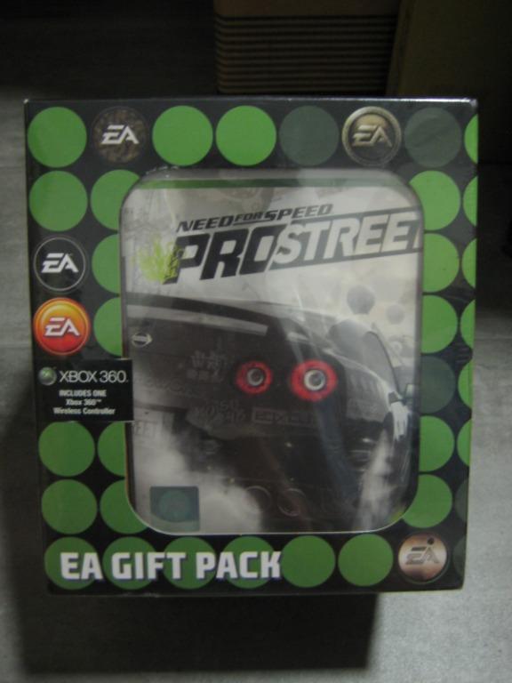 Xbox 360 EA Gift Pack: Need for Speed ProStreet + wireless controller ...