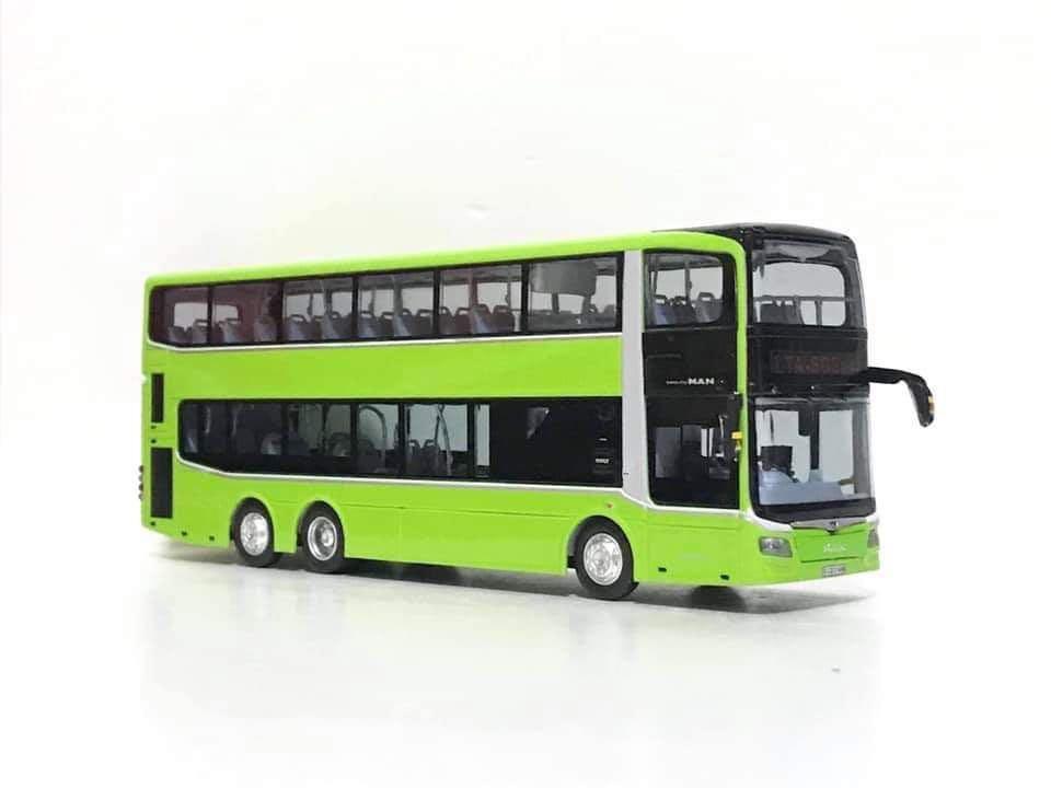 1:76 Singapore SGBUS MAN A95 Lush Green Bus model, Hobbies & Toys, Toys ...