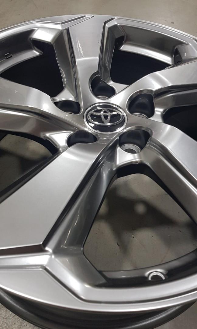 18" Original Toyota Rims 7x18 5x114.3 sports rims Rav4, Car Accessories ...