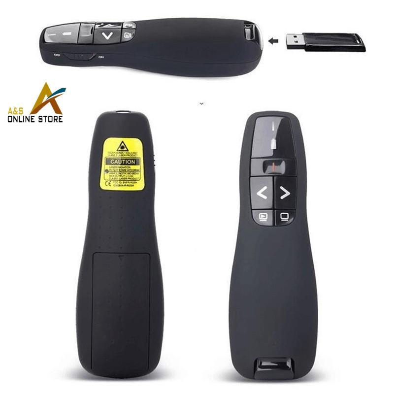 2.4GHz USB Wireless Remote Control Presentation Mouse Presenter PPT ...