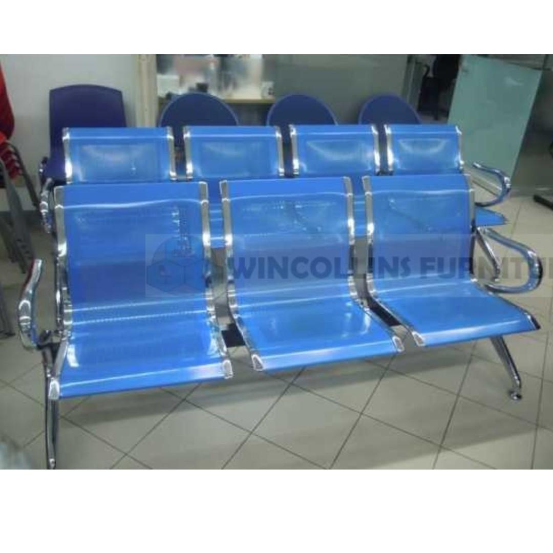 3 Seater Gang Chair on Carousell