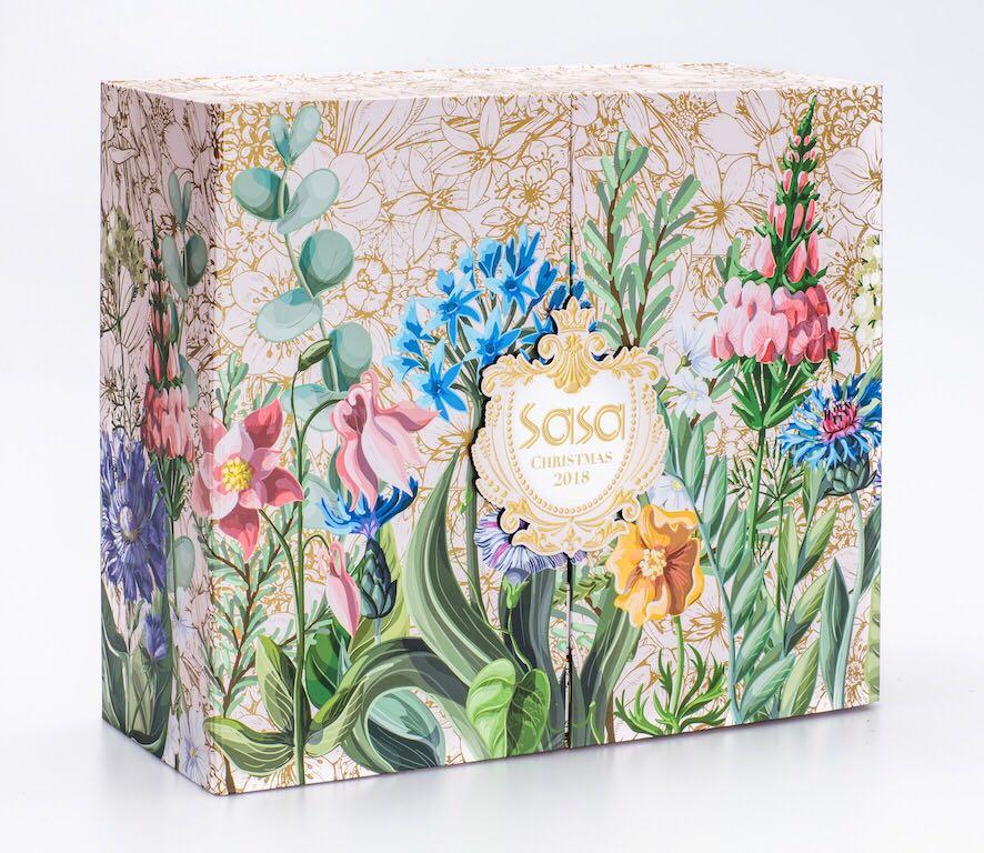 35折 Sasa Advent Calendar 聖誕倒數月曆 莎莎美麗世界美妝衣櫥 驚喜日曆 彩妝禮盒套裝 Christmas Gift ...