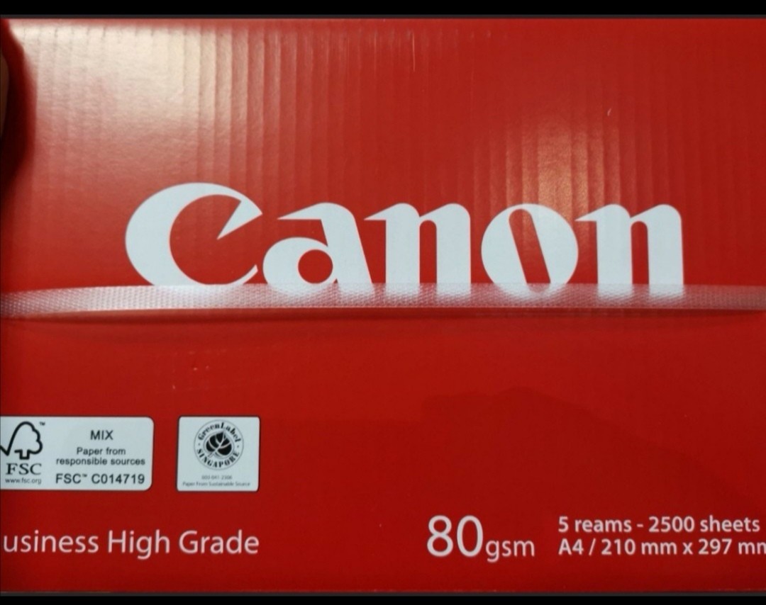 Canon A4 Paper, Hobbies & Toys, Stationery & Craft, Other Stationery ...