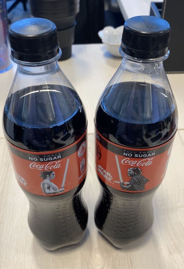 Coca Cola Star Wars Kylo Ren and Rey , Everything Else on Carousell