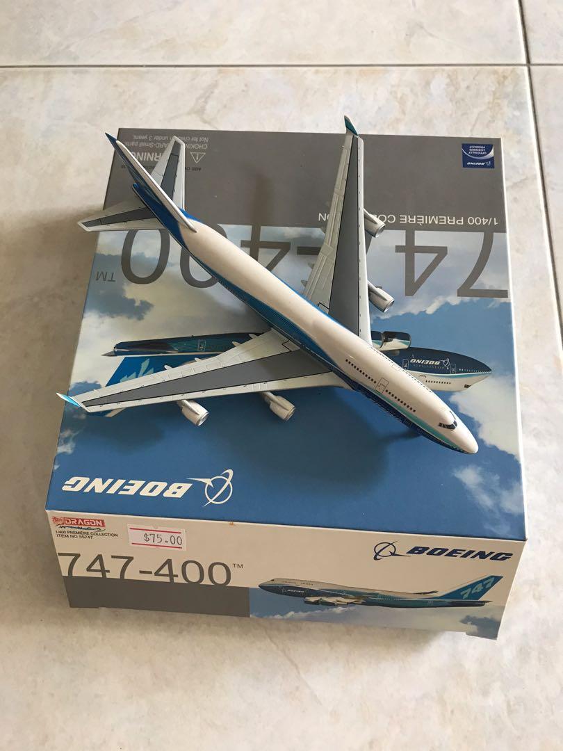 Diecast aircraft model Boeing 747-400 livery, Hobbies & Toys ...