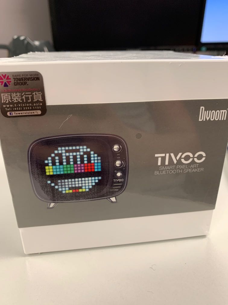 Logon賣499！全新Divoom tivoo行貨藍芽speaker 聖誕交換禮物一流, 音響器材, Soundbar、揚聲器、藍牙喇叭、耳 ...