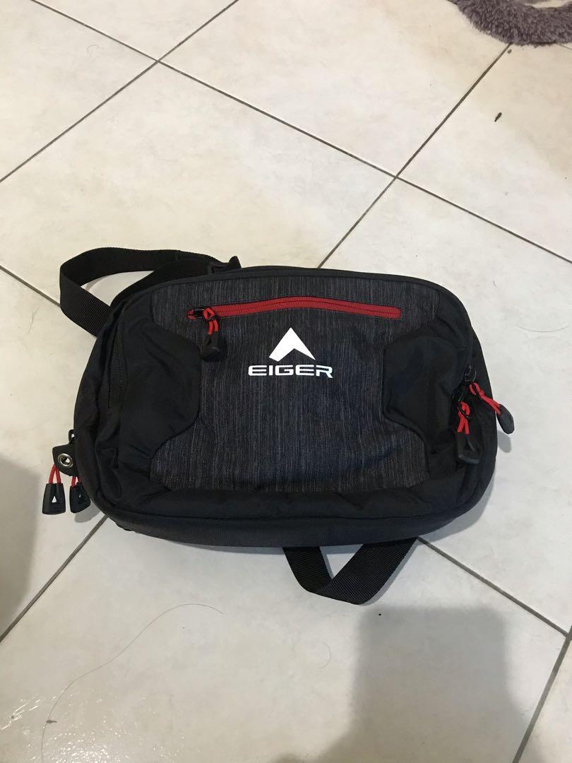 Eiger slingbag atau posh-bag, Men's Fashion, Bags, Sling Bags on Carousell