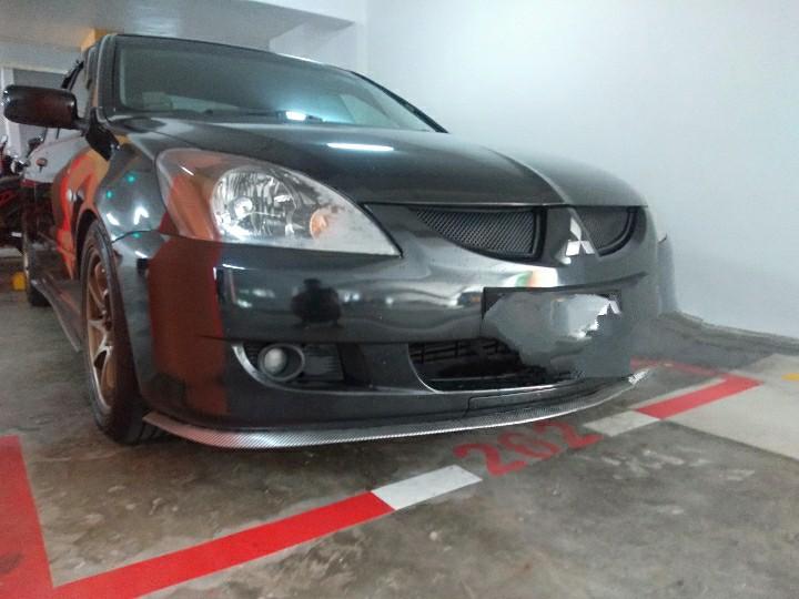 Front bumper lancer glx, Car Accessories, Accessories on Carousell