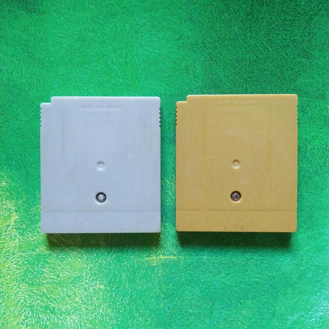 Gameboy Color Cartridges: Pokemon Silver and Gold, Video Gaming, Video ...