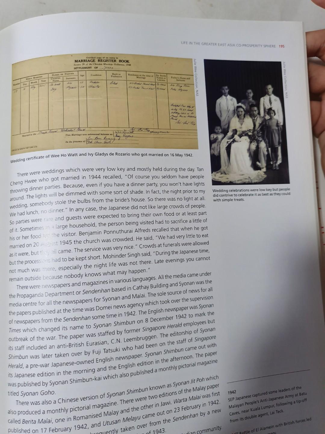#HM17 the syonan years Singapore under Japanese rule 1942-1945, Hobbies ...