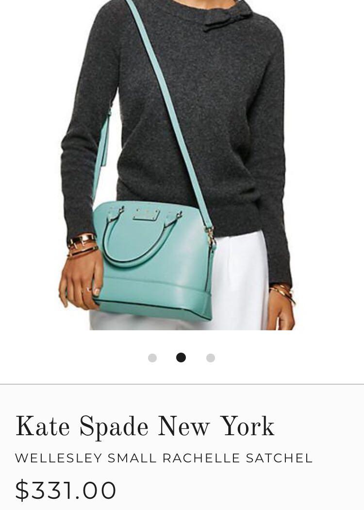 Kate Spade small rachelle wellesley crossbody satchel in robin’s egg ...