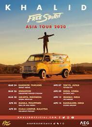 Khalid World Tour, Tickets & Vouchers, Event Tickets on Carousell