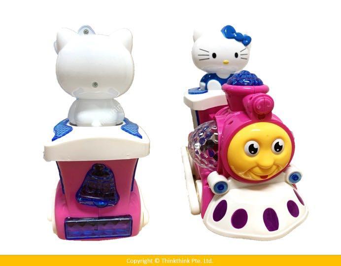 Hello Kitty And Thomas Rain With Colourful 3d Light And Music Hobbies And Toys Toys And Games On