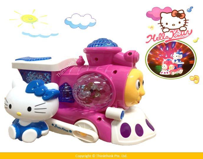 Hello Kitty And Thomas Rain With Colourful 3d Light And Music Hobbies And Toys Toys And Games On