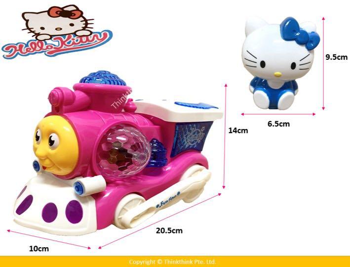 Hello Kitty And Thomas Rain With Colourful 3d Light And Music Hobbies And Toys Toys And Games On