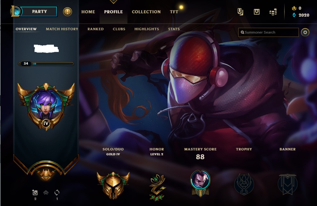 League of Legends Gold 4 Account, Video Gaming, Gaming Accessories ...