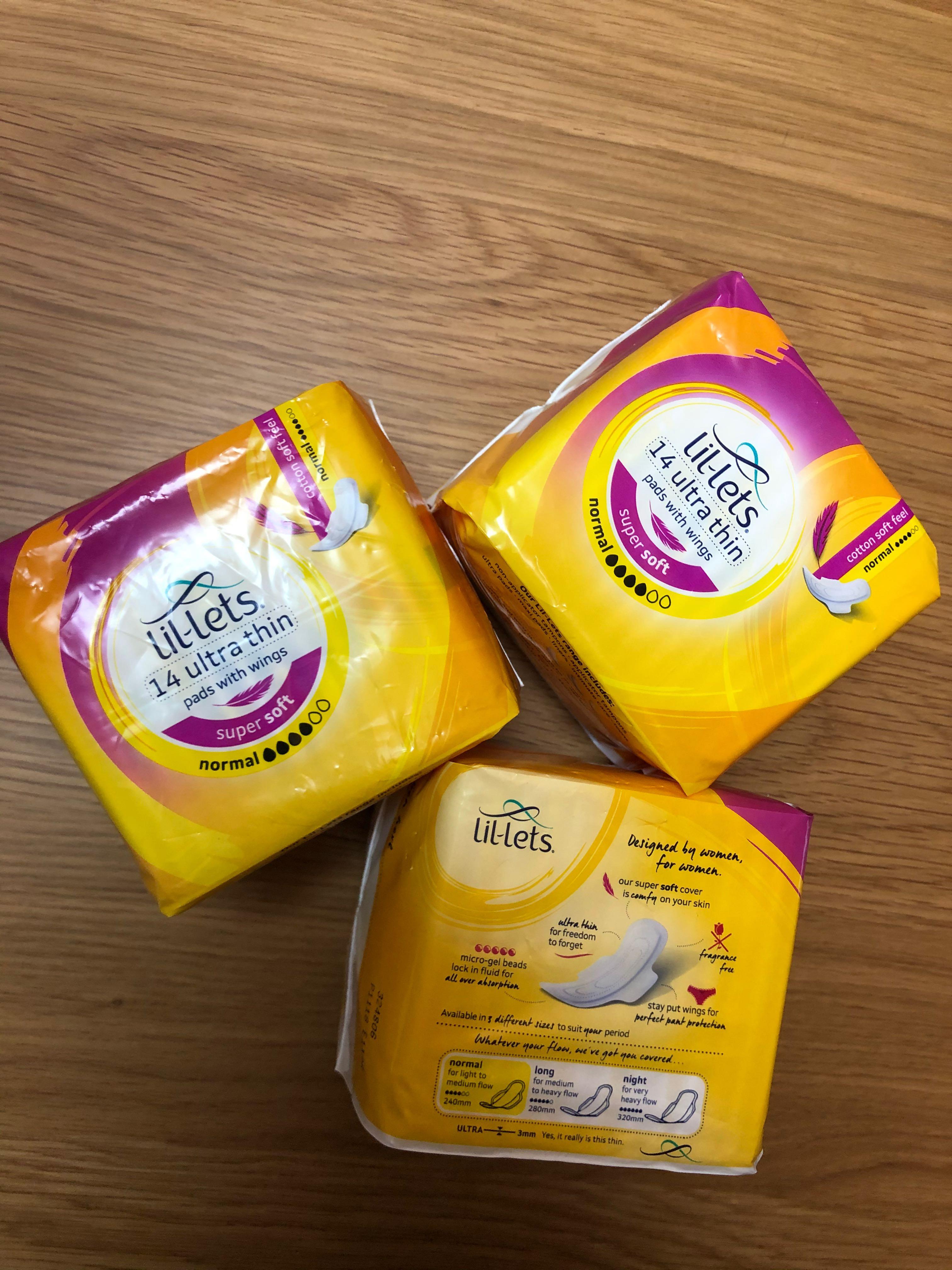 Lil-Lets Super Soft Sanitary Pads - Normal, Furniture & Home Living ...