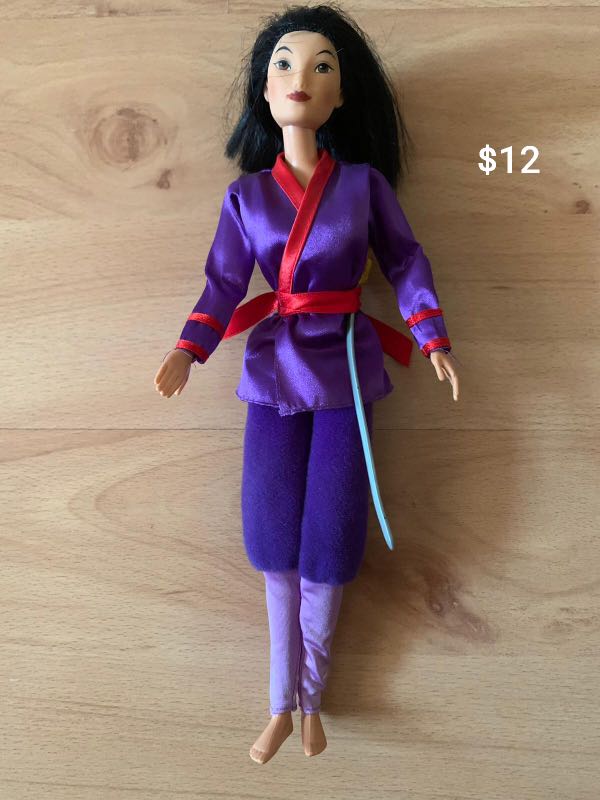 Limited edition Mulan Barbie, Hobbies & Toys, Toys & Games on Carousell