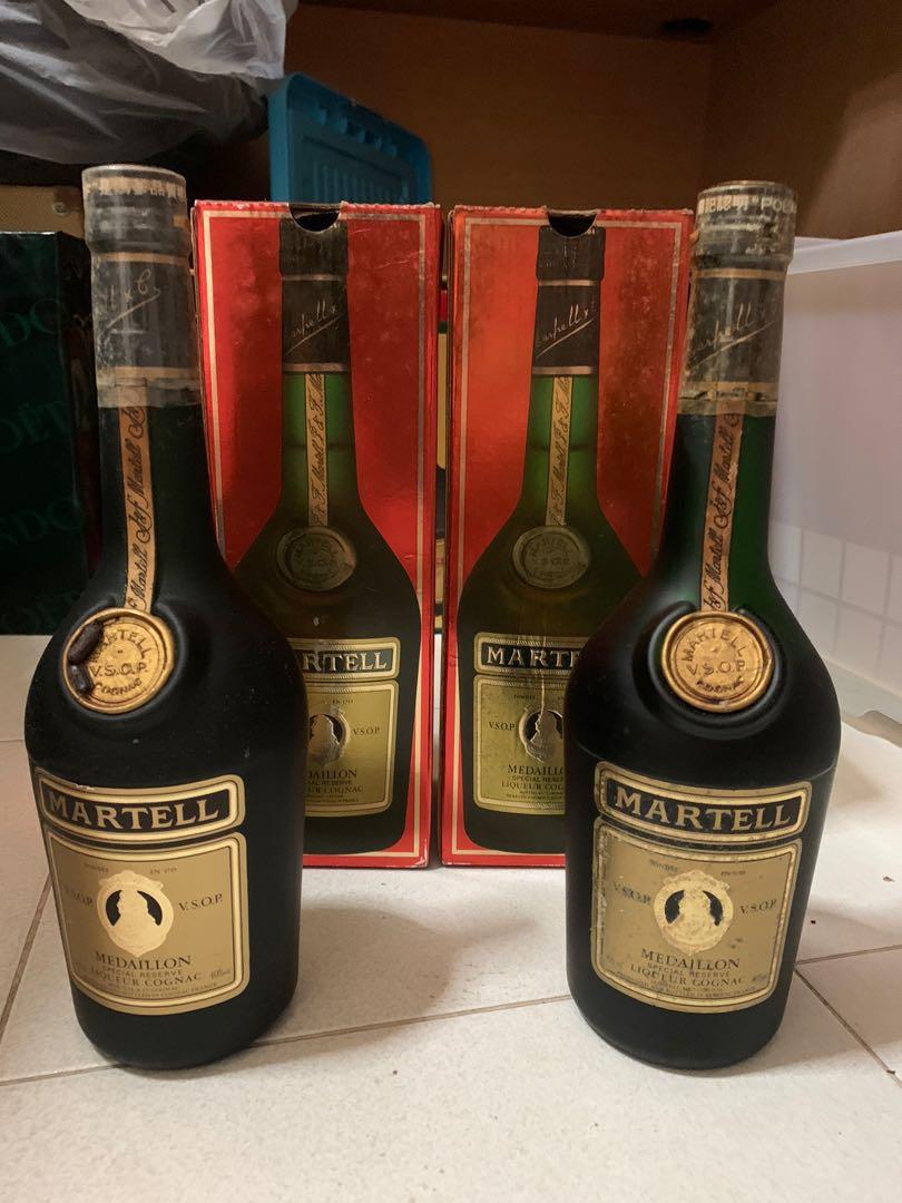 Martell medallion Cognac, Food & Drinks, Alcoholic Beverages on Carousell