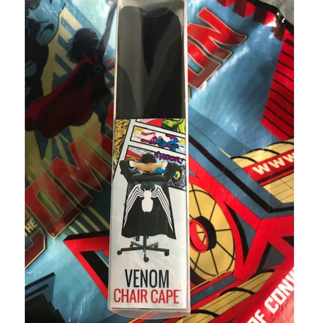 Marvel Comics Venom Chair Cape Collectible NIB $25 Cover, Hobbies ...