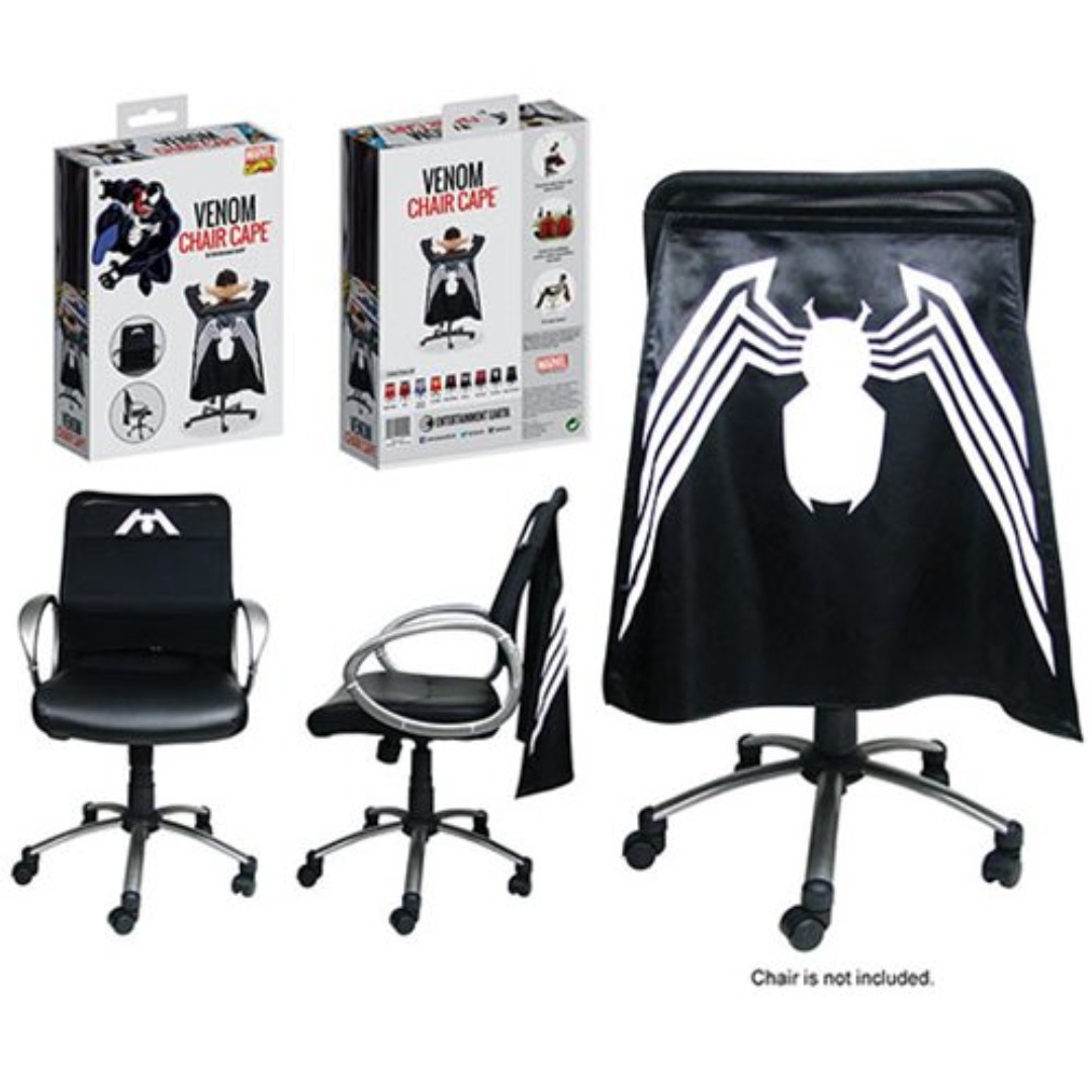 Marvel Comics Venom Chair Cape Collectible NIB $25 Cover, Hobbies ...