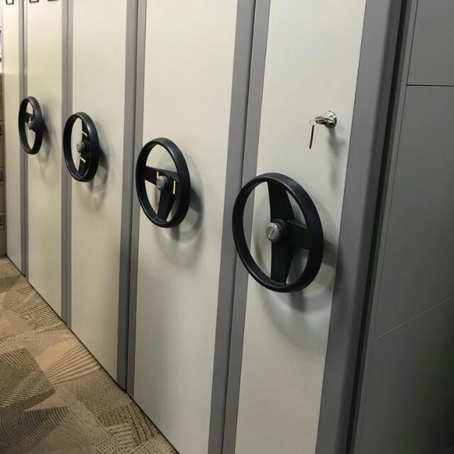 Mechanical Mobile Shelving System, Furniture & Home Living, Furniture ...