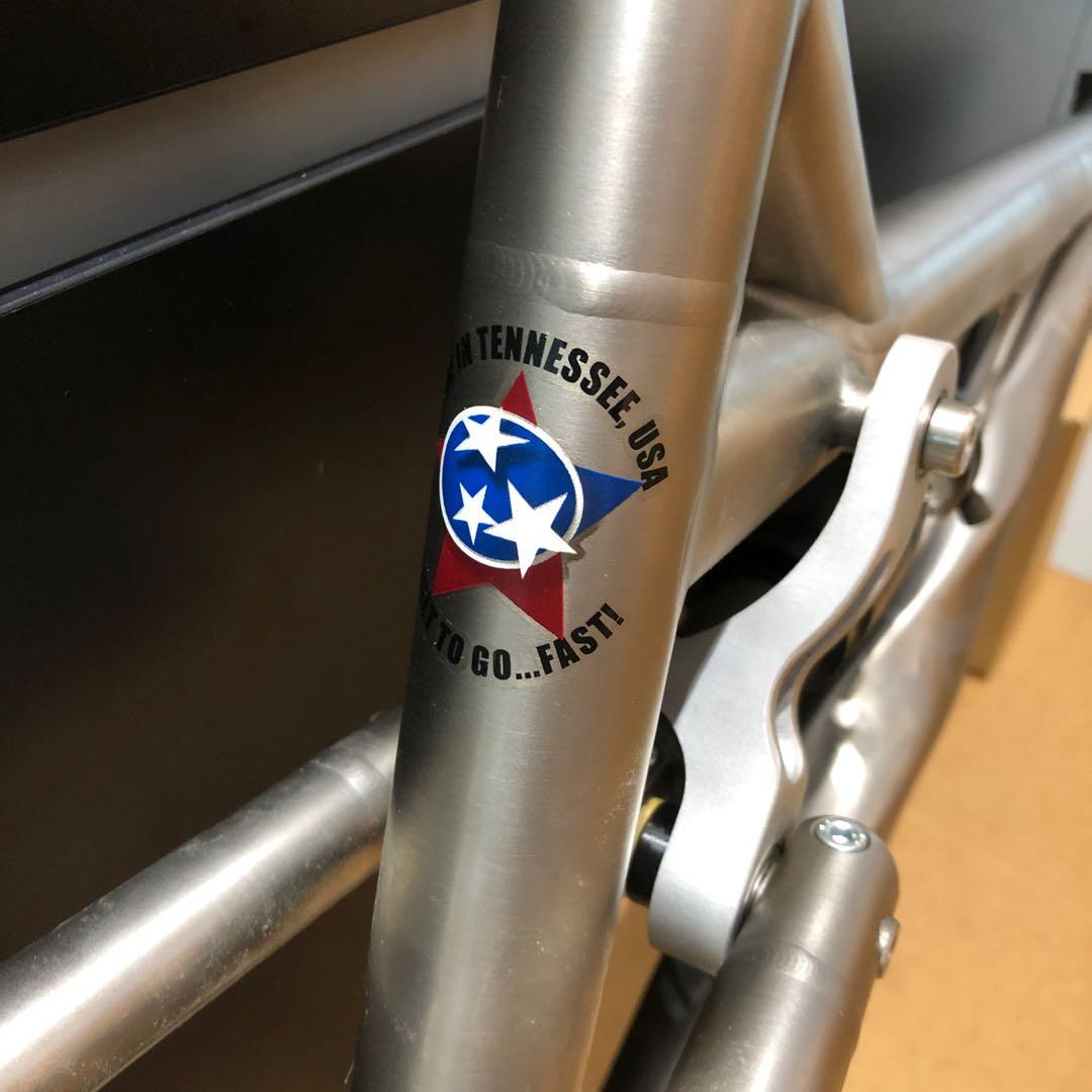 New: Lynskey FS Pro 650 Medium titanium full suspension frame, Bicycles ...